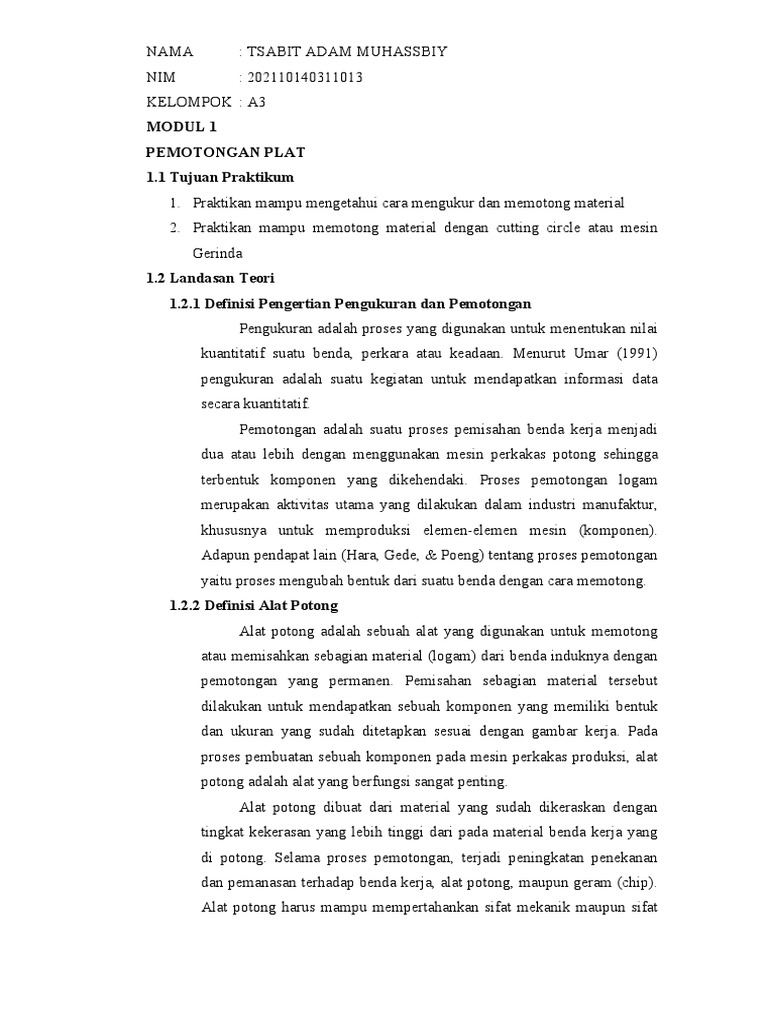 Prosman Modul 1 | PDF