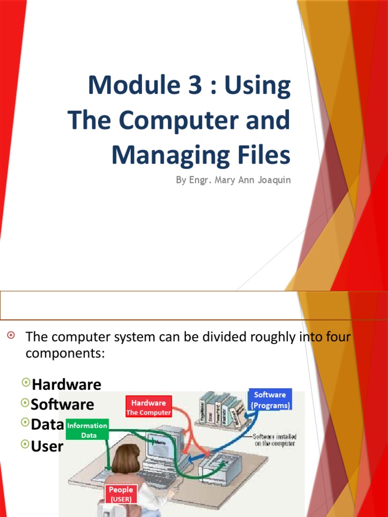 Module 3-Managing Files | PDF | Graphical User Interfaces | Operating ...