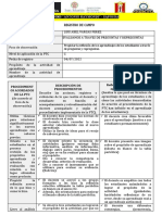 Modelo Pauta Trabajo Comun | PDF | Evaluación | Aprendizaje