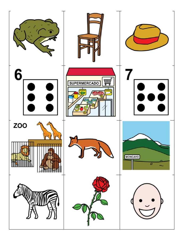 PALABRAS CON S para tarjetas | PDF