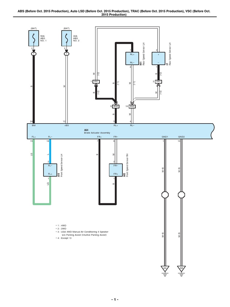 Abs VSC B | PDF | Anti Lock Braking System | Automotive Industry