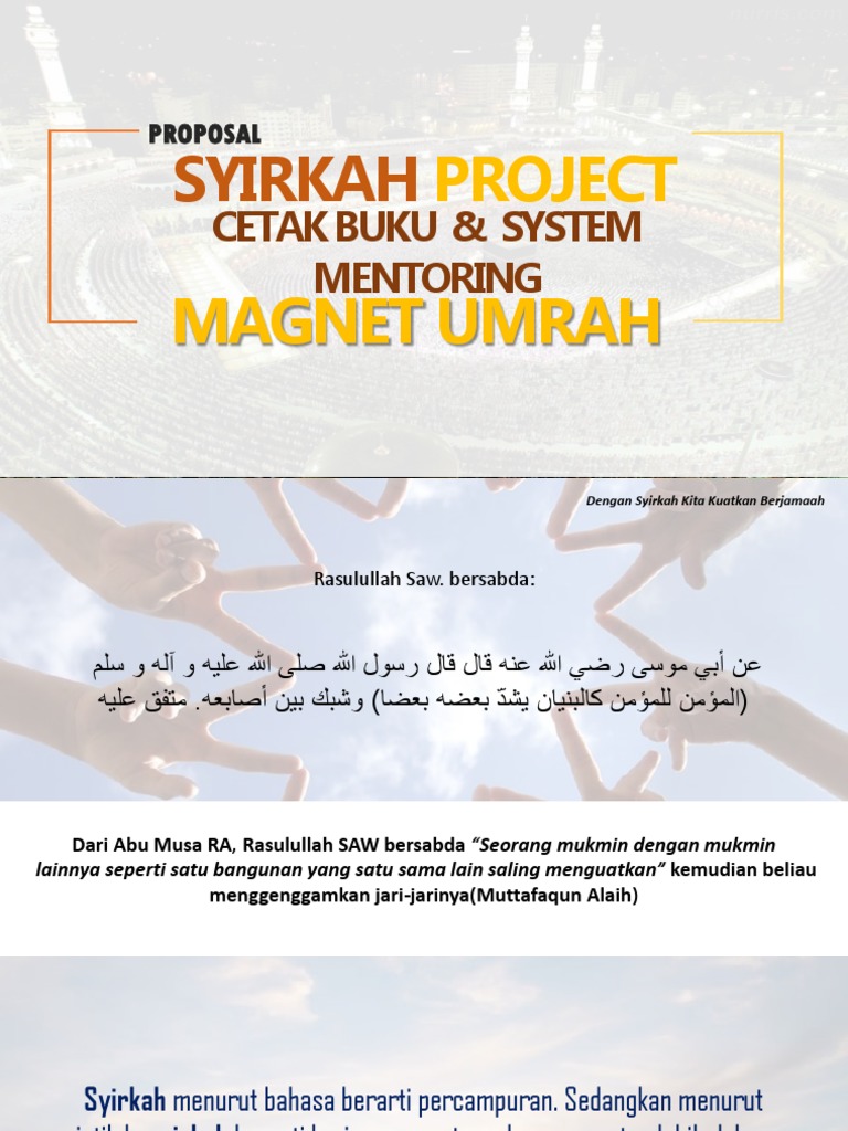 Program Syirkah Cetak Buku Dan Mentoring 100 Juta | PDF