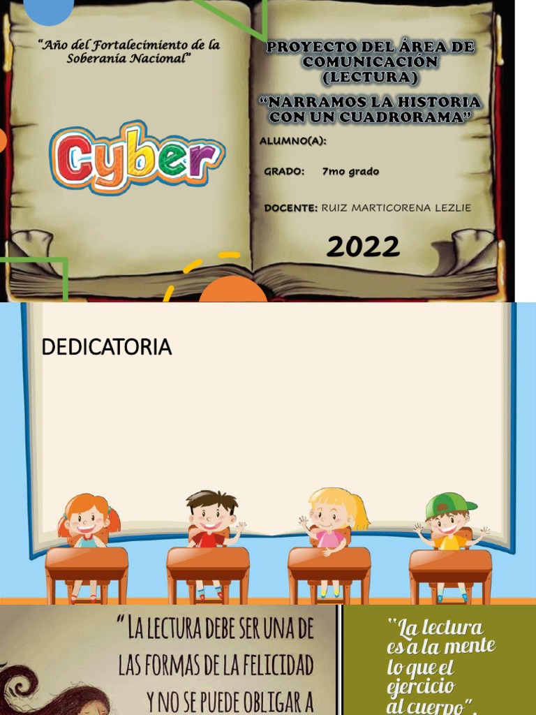 DIAPOSITIVAS DEL PROYECTO 7mo | PDF