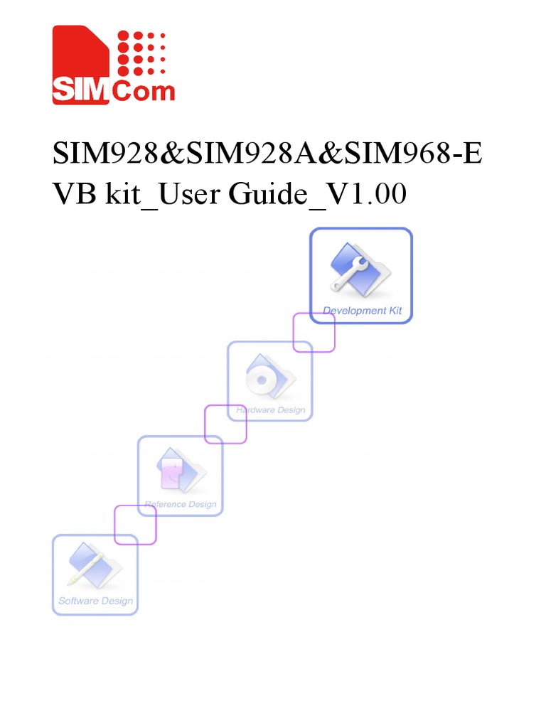 SIM928&SIM928A&SIM968-E VB Kit - User Guide - V1.00 | PDF | Computing ...