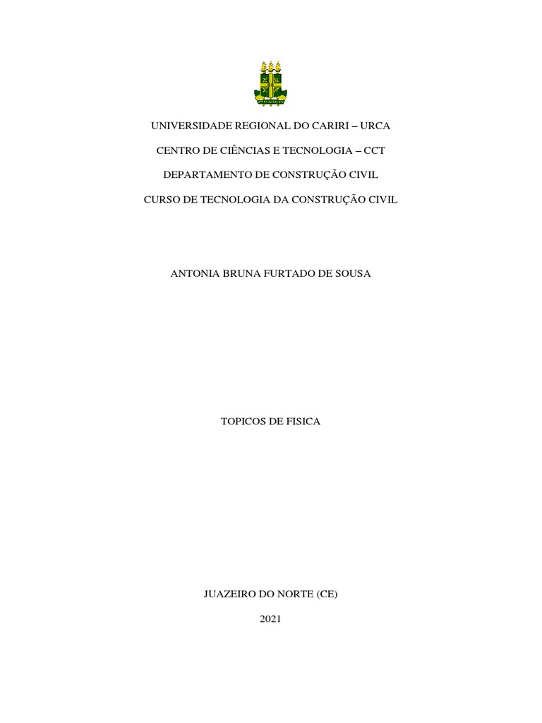 Topicos de Fisica | Download Free PDF | Densidade | Massa Topicos de Fisica | Download Free PDF | Densidade | Massa