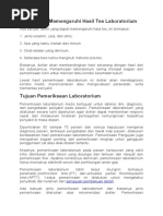 Nilai Normal Laboratorium Lengkap | PDF