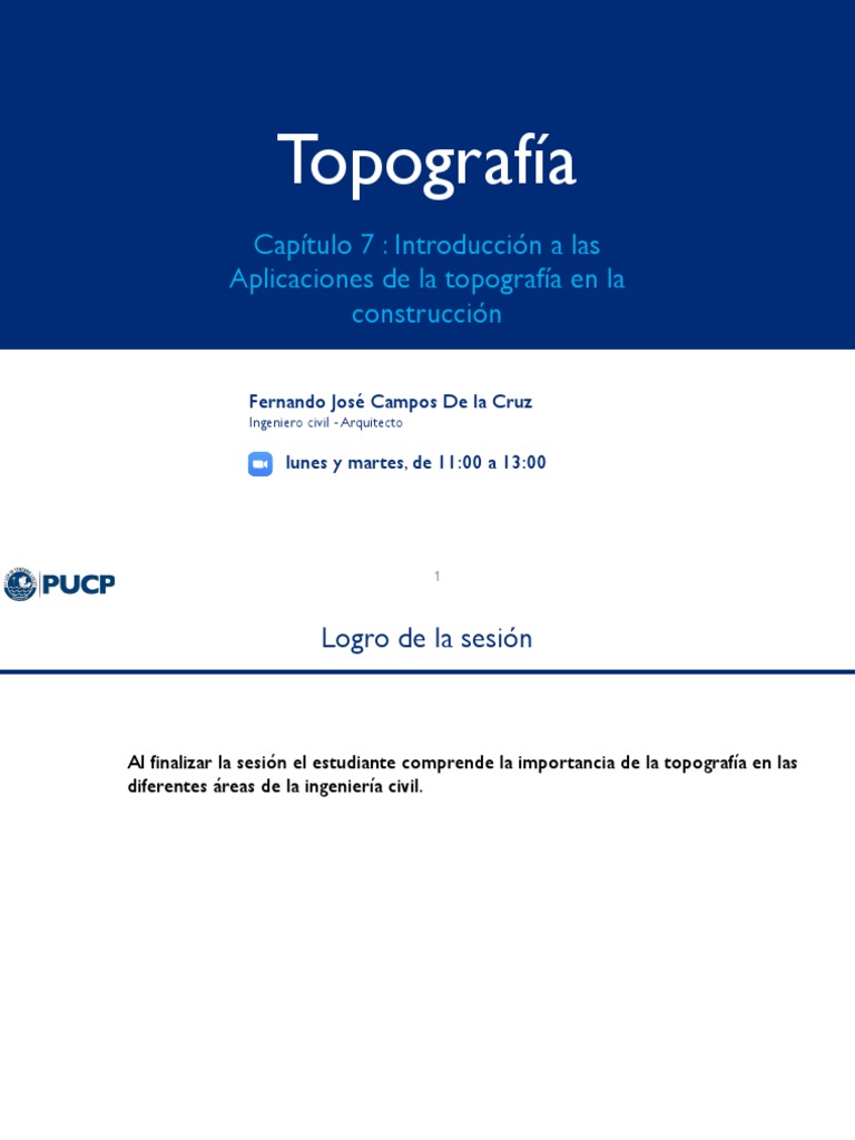 Semana 14 - Capítulo 7b | PDF | Topografía | Ciencias de la Tierra