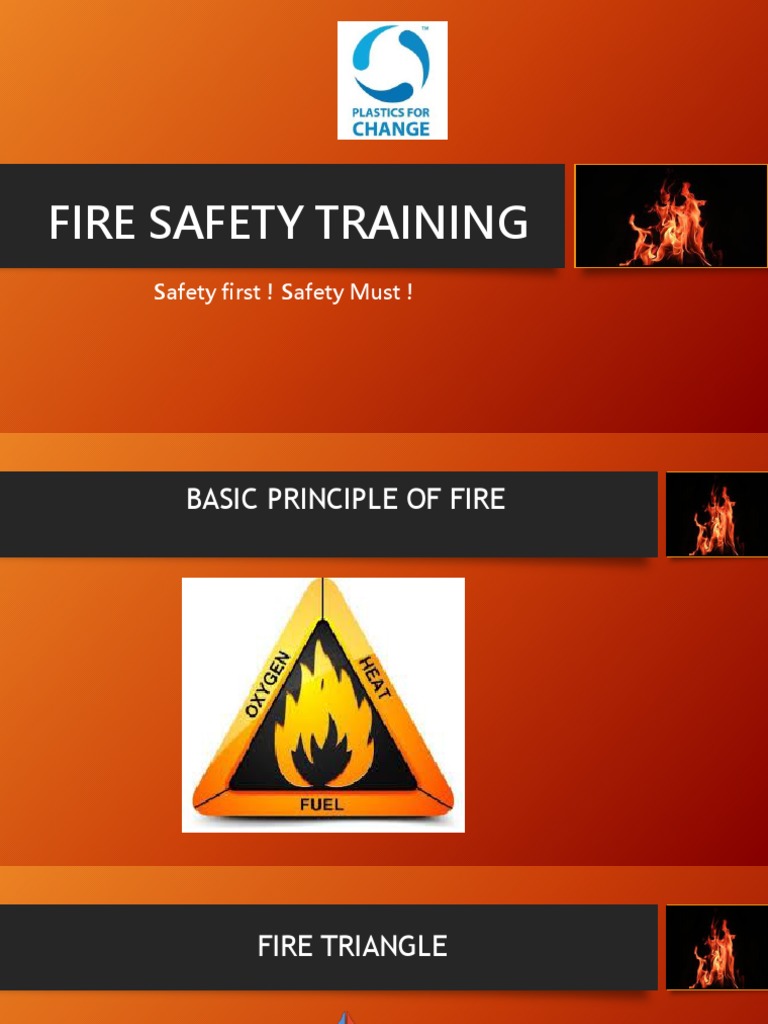 Fire Safety Training | PDF | Technology & Engineering