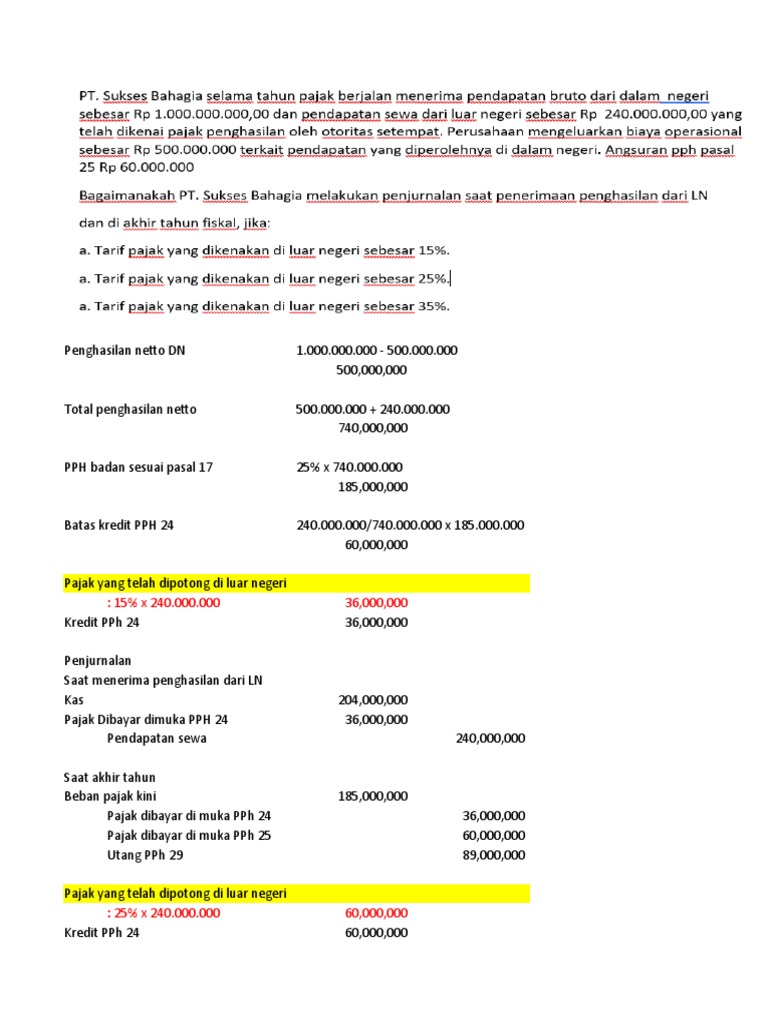 Tugas Perpajakan 10 | PDF