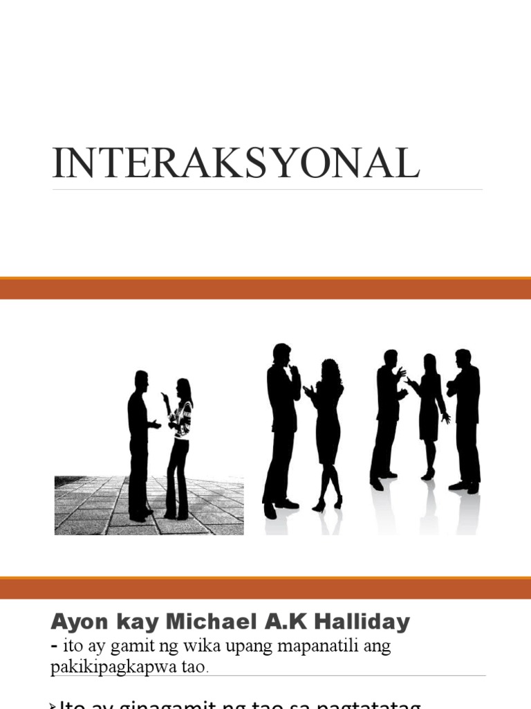 INTERAKSYONAL | PDF