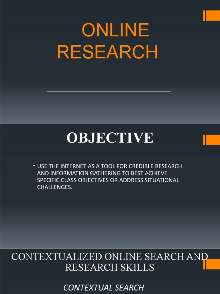Online Research | PDF
