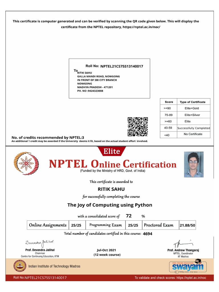 The Joy of Computing Using Python | PDF