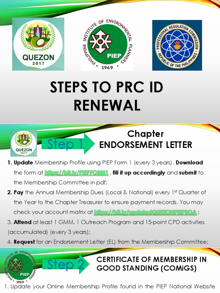 PRC License Renewal Process Guide | PDF