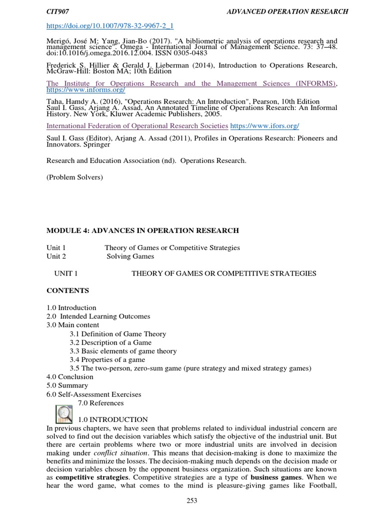 Business Games | PDF | Game Theory | Matrix (Mathematics)