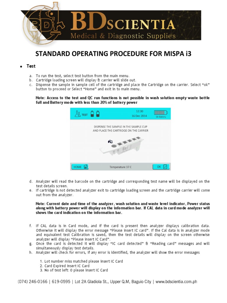 mISPA I3 SOP | PDF | Smart Card | Barcode