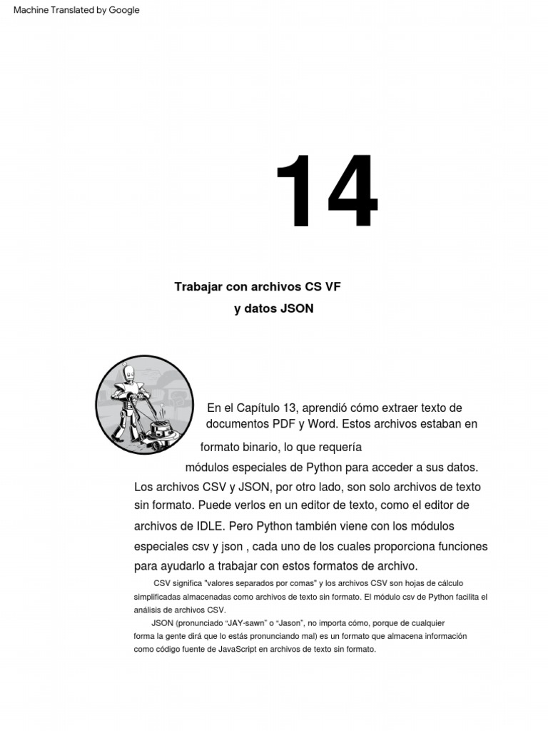Trabajando con Archivos CSV en Python | PDF | Archivo de computadora | Json