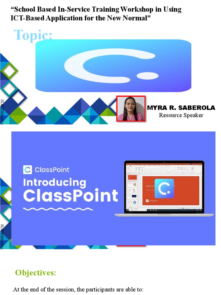 Presentation On ClassPoint | PDF | Microsoft Power Point | Application Software