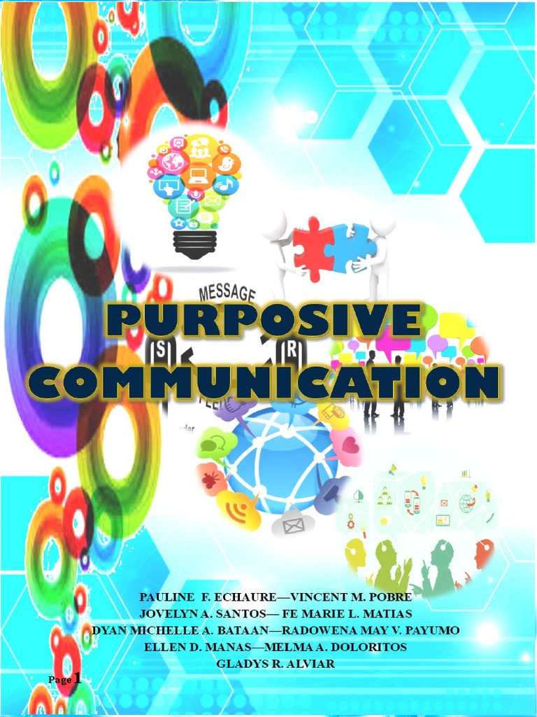 Module 5 Purposive Communication | PDF | Communication | Cognition
