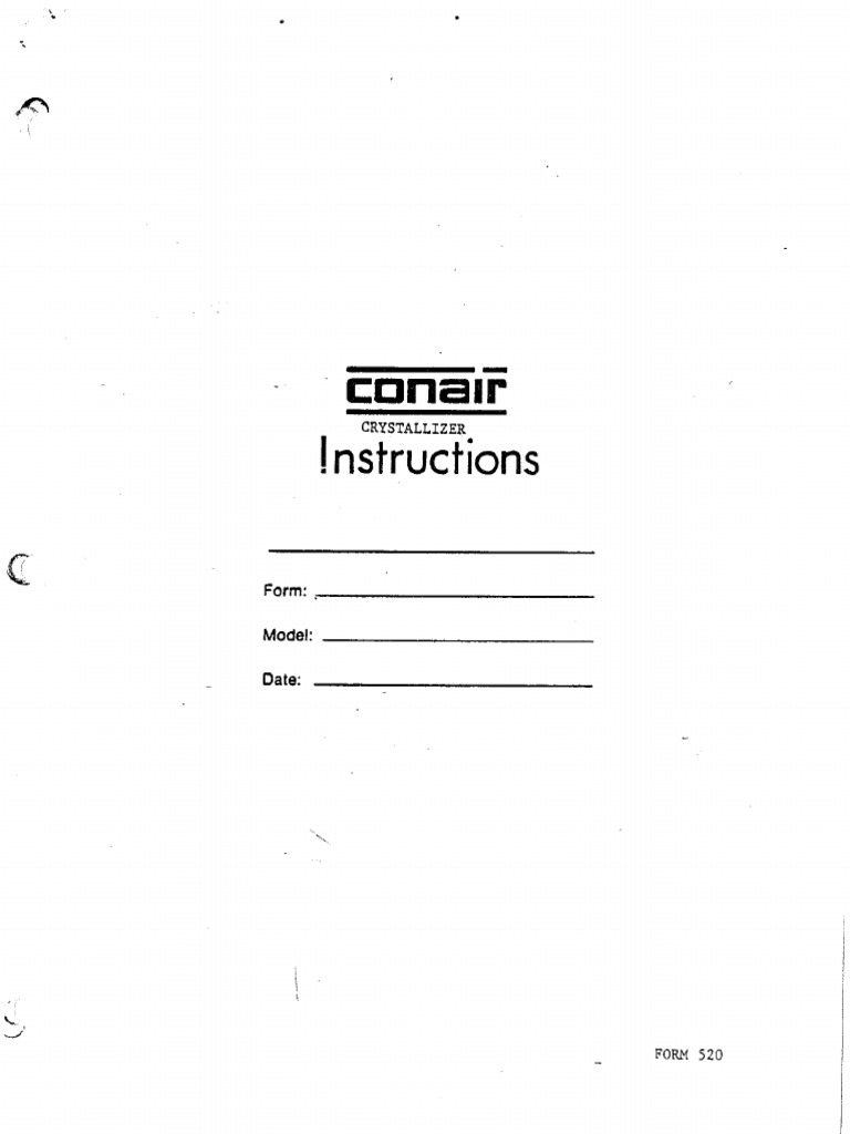 Crystallizer Manual | PDF