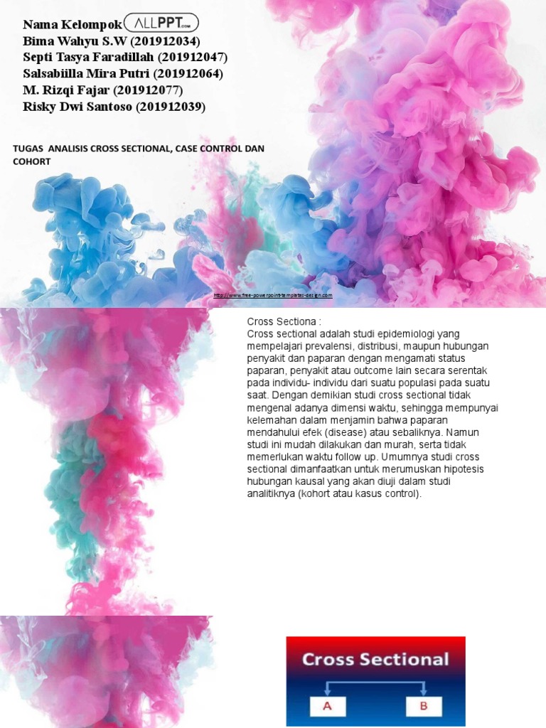 Metode Epidemiologi: Analisis Cross Sectional, Case Control, dan Cohort ...