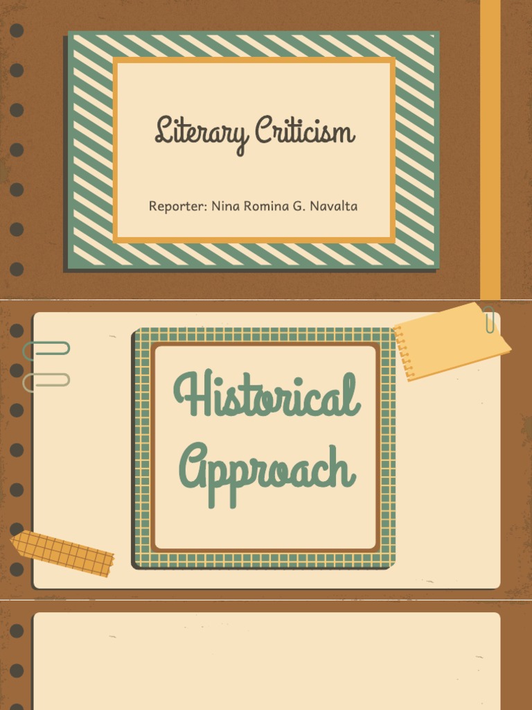 Historical Approach by Nina Romina G. Navalta | Download Free PDF ...