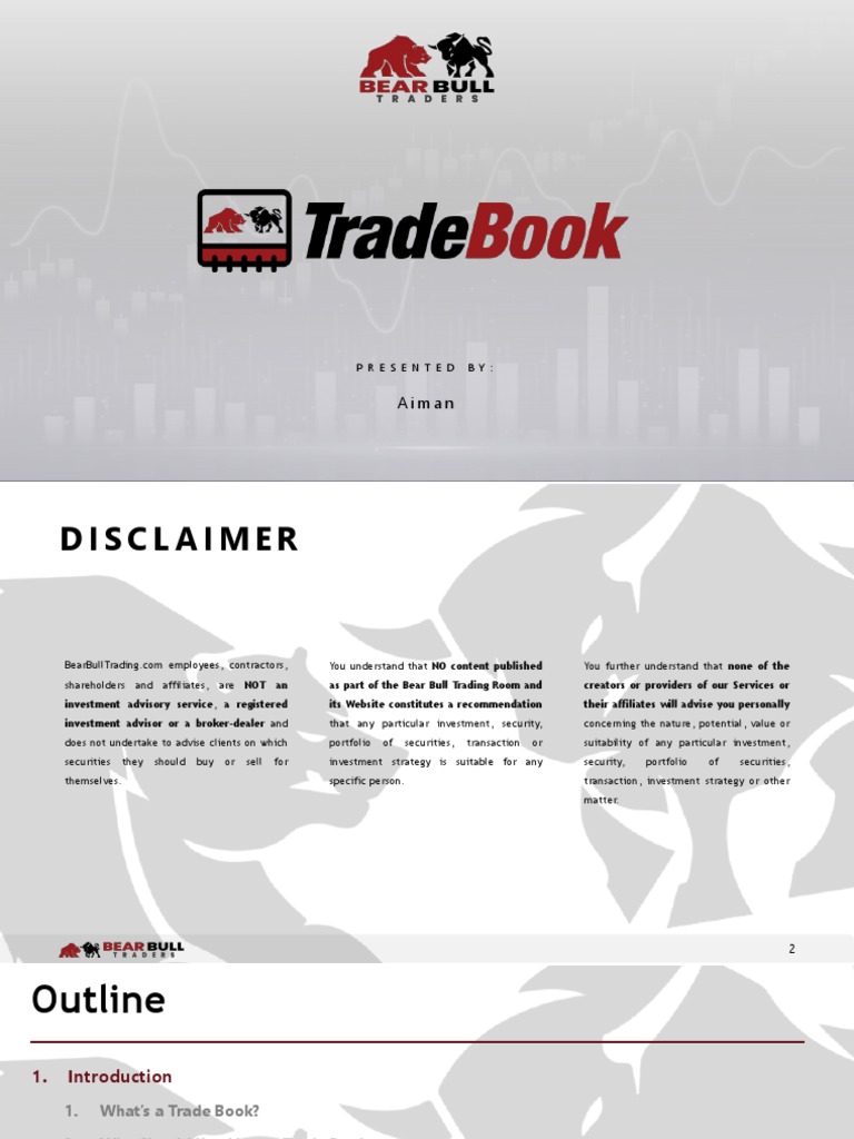 The TradeBook Presentation | PDF | Investing | Financial Adviser