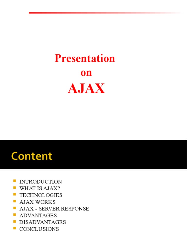 Cse Ajax | Download Free PDF | Ajax (Programming) | World Wide Web