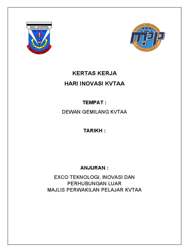 INNOVATION DAY AT KVTAA | PDF