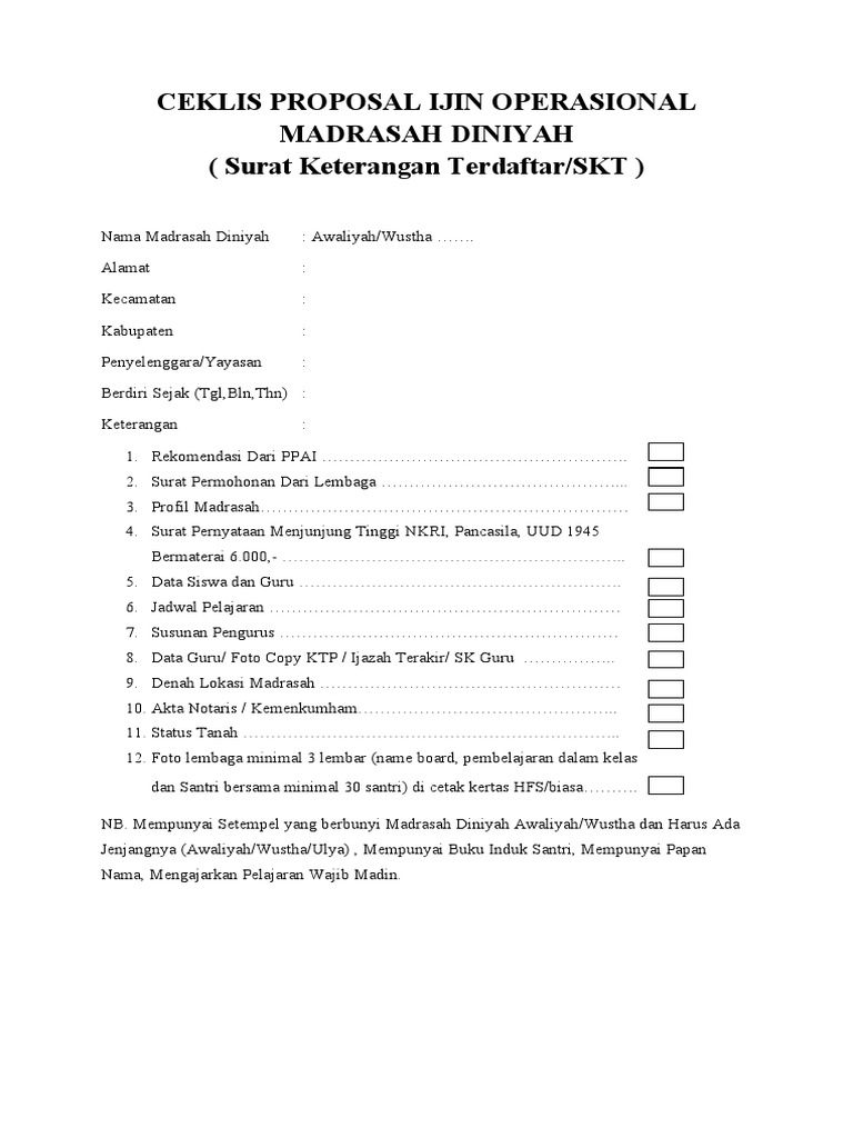 CONTOH PROPOSAL IJOP Madin Baru | PDF | Karier & Perkembangan
