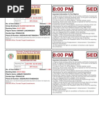 TTD Special Entry Darshan Receipt | PDF