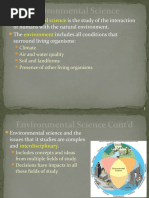Environmental Science (Module 1st Quarter) Revised PDF | PDF ...