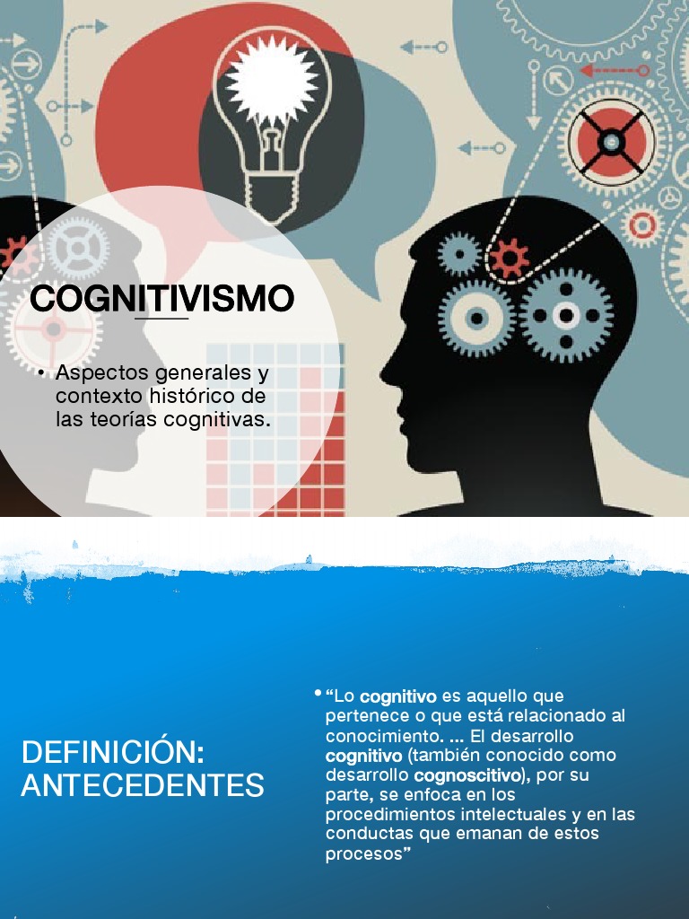 Clase Cognitivismo. Diapositivas | PDF | Psicología cognitiva | Mente