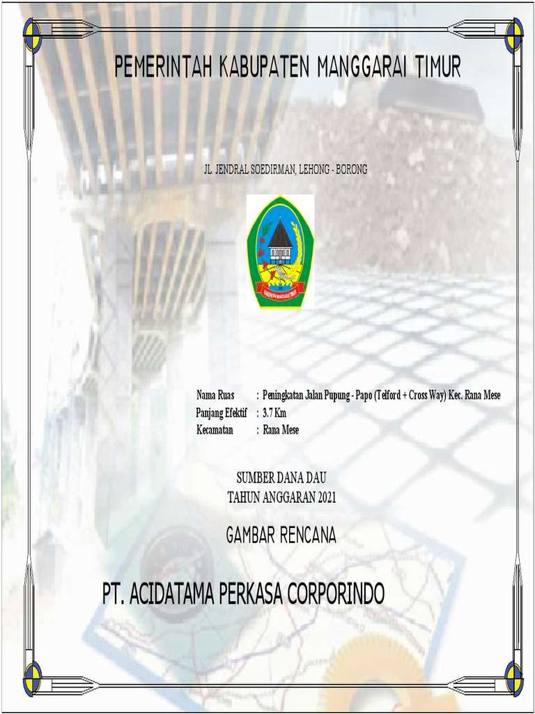 Pupung - Papo (Telford - Cross Way) | PDF