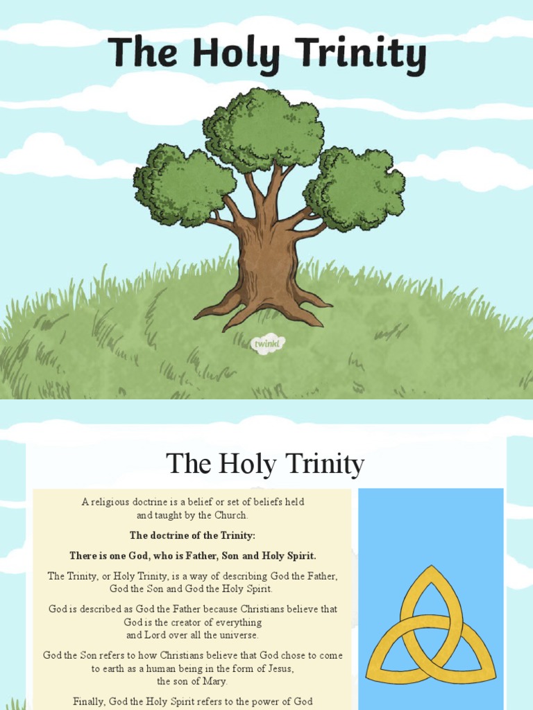 The Holy Trinity Powerpoint | PDF | God The Father | Trinity