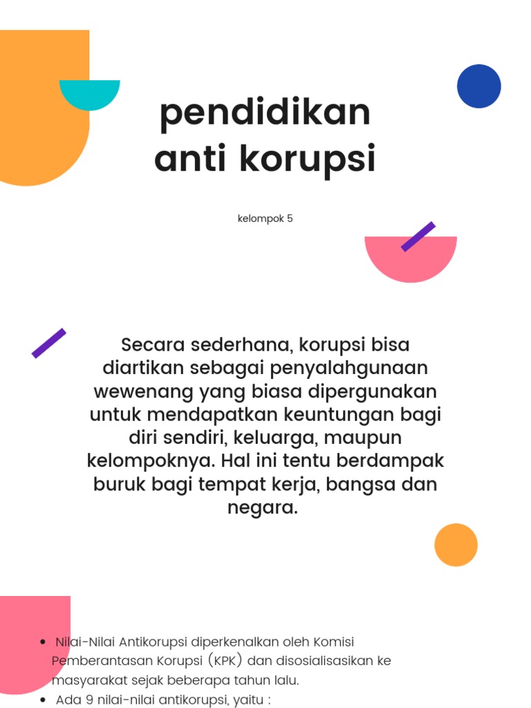 Presentasi Video Pitch Deck Internal Bentuk Minimalis Warna-Warni | PDF