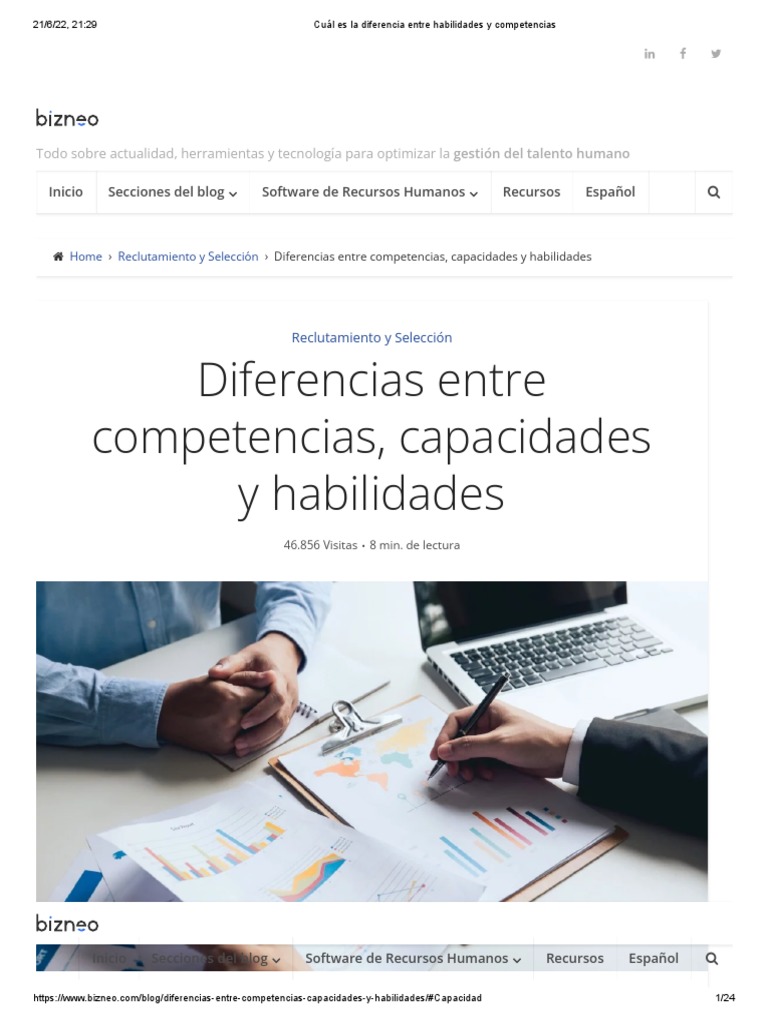 Cuál Es La Diferencia Entre Habilidades y Competencias | PDF | Gestión de recursos humanos ...