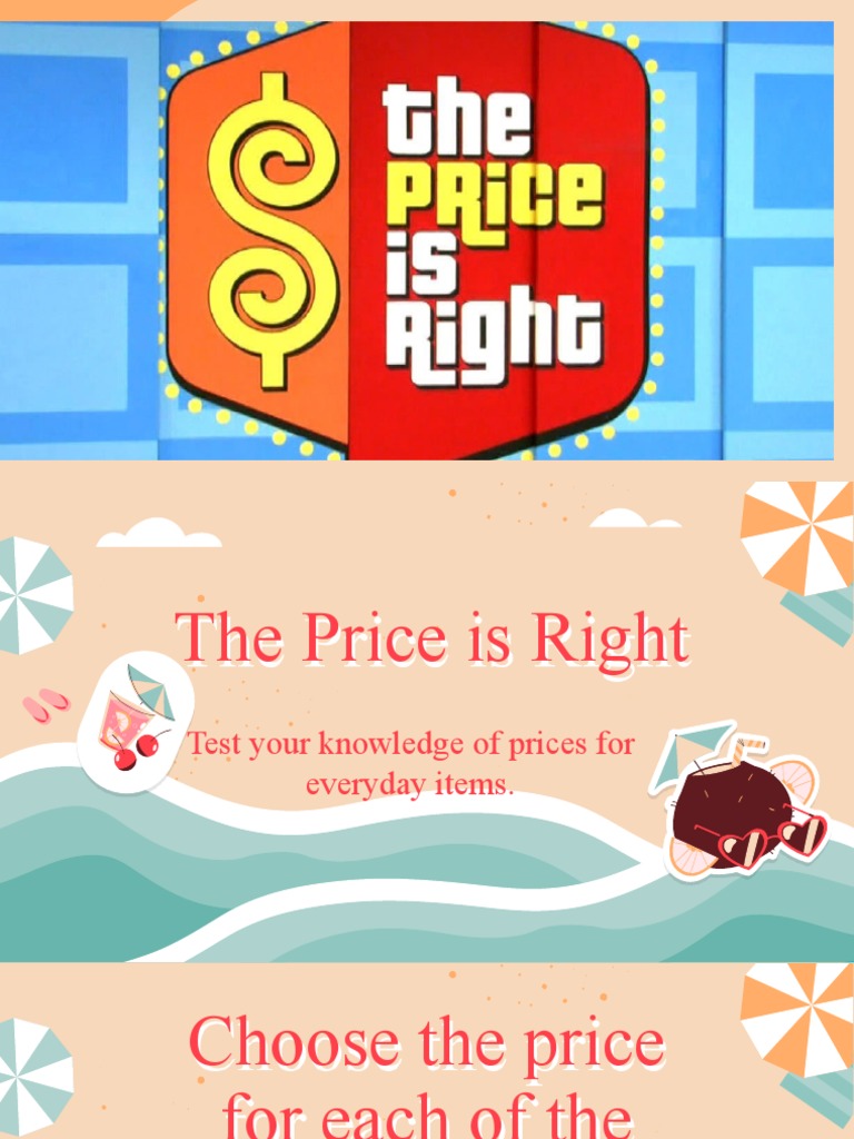 The Price is Right | PDF