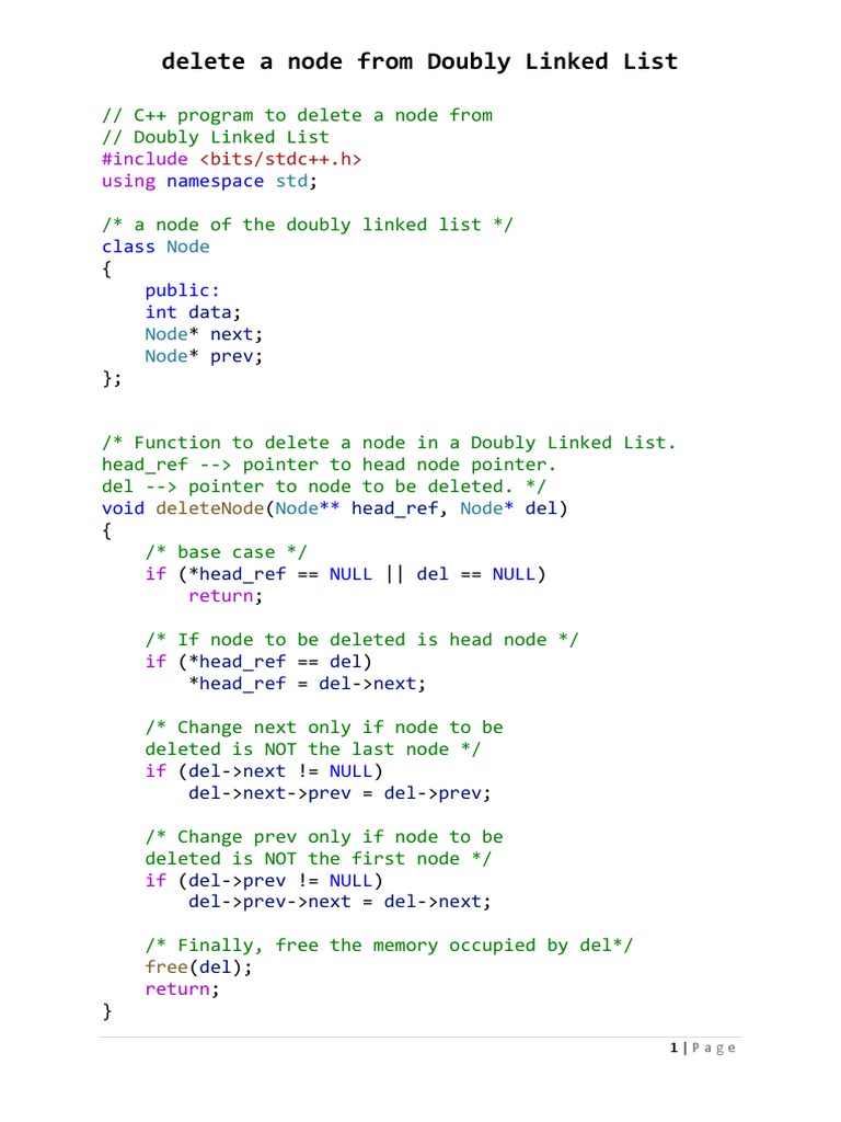 Double Linked List | PDF | Computer Programming | Software Engineering Double Linked List | PDF | Computer Programming | Software Engineering