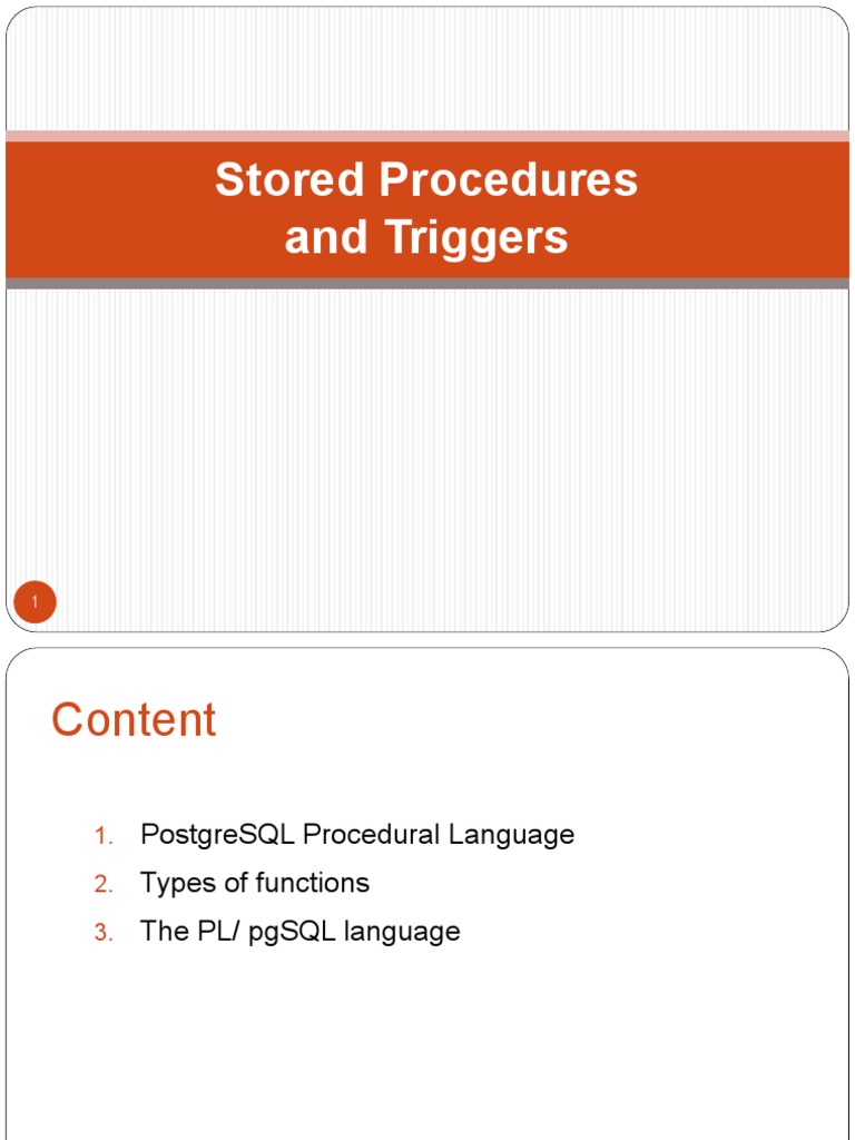 Stored Procedures And Triggers Pdf Parameter Computer Programming Subroutine