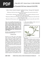 Chemistry 12th Investigatory Project On Extraction of Essential Oils ...