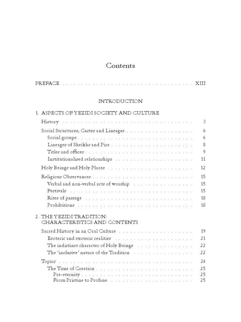 An Anthology of Yezidi Sacred Texts | PDF | Religious Belief And Doctrine