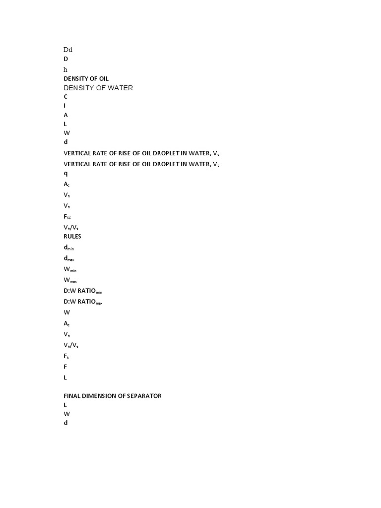 Ows Calculations Revised 01 | PDF | Viscosity | Turbulence