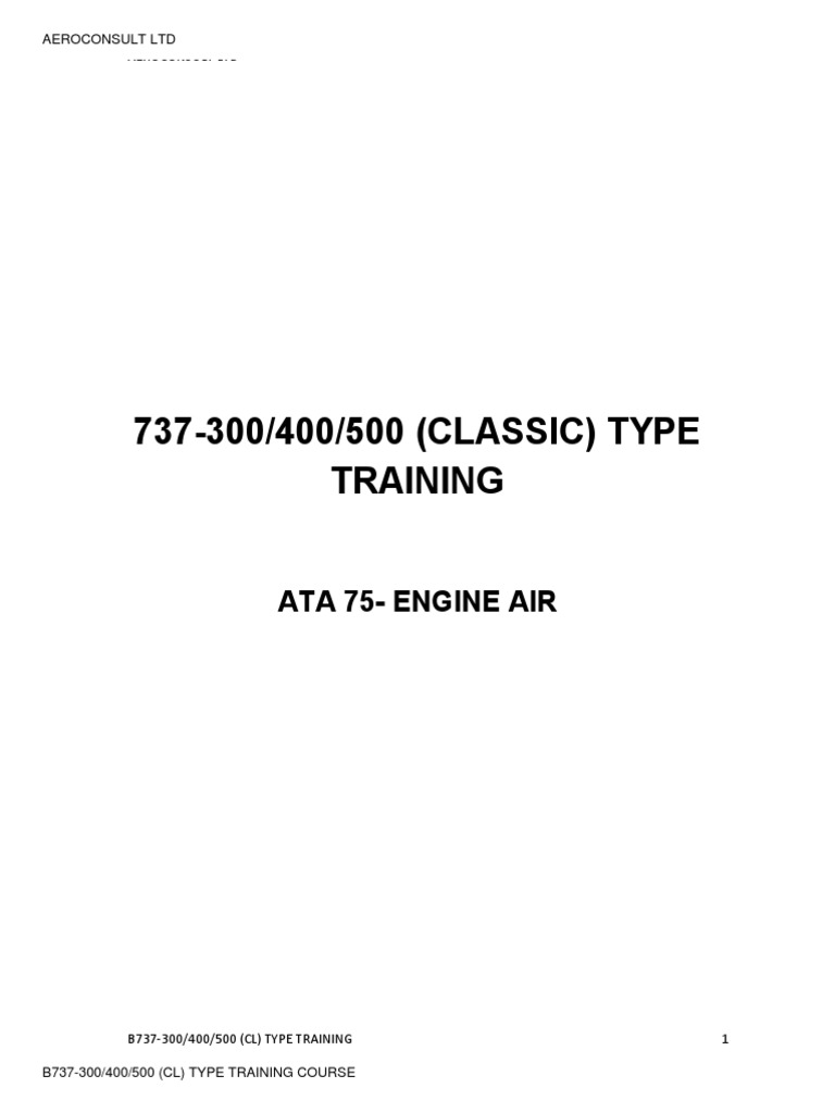 Ata 75 - Engine Air Cor | PDF | Valve | Actuator