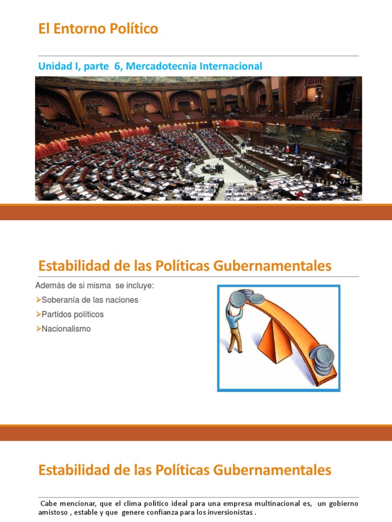 Análisis del entorno político y sus riesgos para las empresas ...