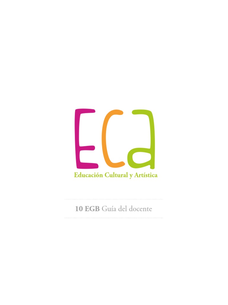 10 Egb Eca Guia (Baja) | PDF | Aprendizaje | Evaluación