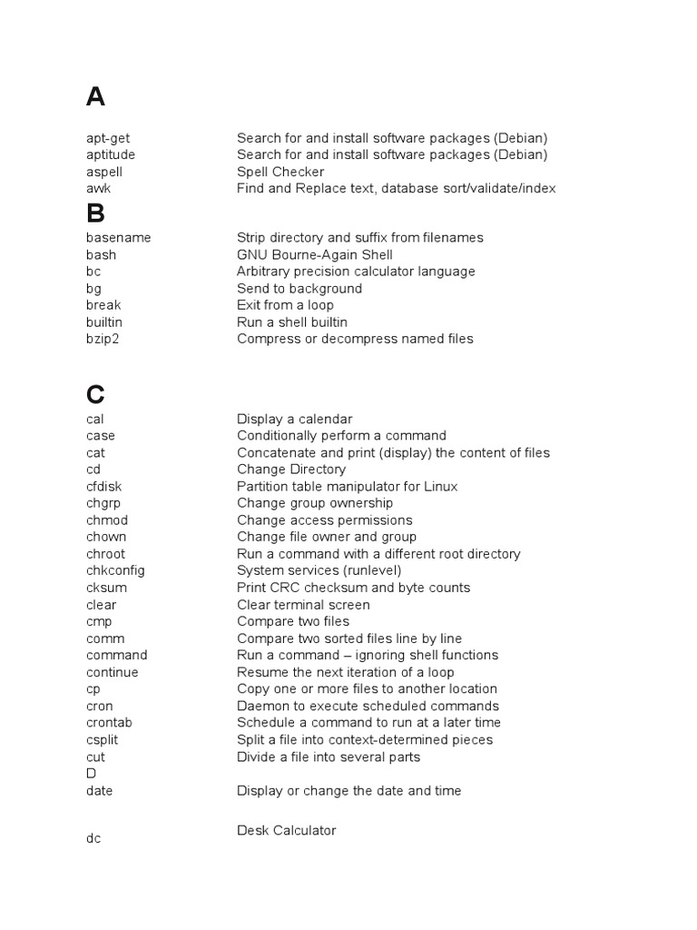 Kali Commands | PDF | Computer File | File Transfer Protocol