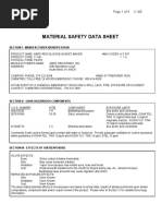 ABC Dry Powder Fire Extinguisher Safety Data Sheet | PDF | Water ...