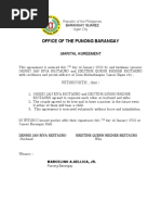 Barangay Certification-Interposing No Objection | PDF