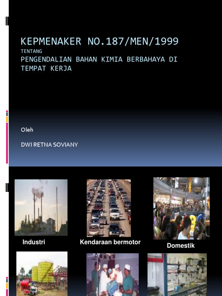 Kepmen 187 1999 | PDF