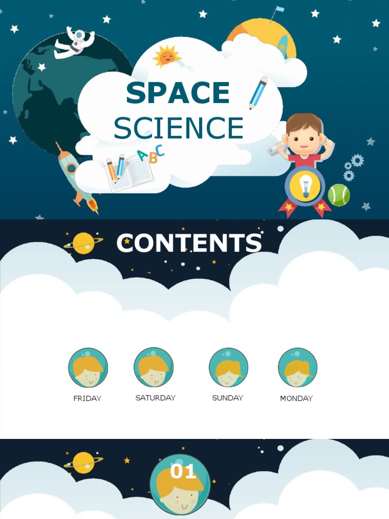 Space Science PPT Template | PDF | Microsoft Power Point | Computing